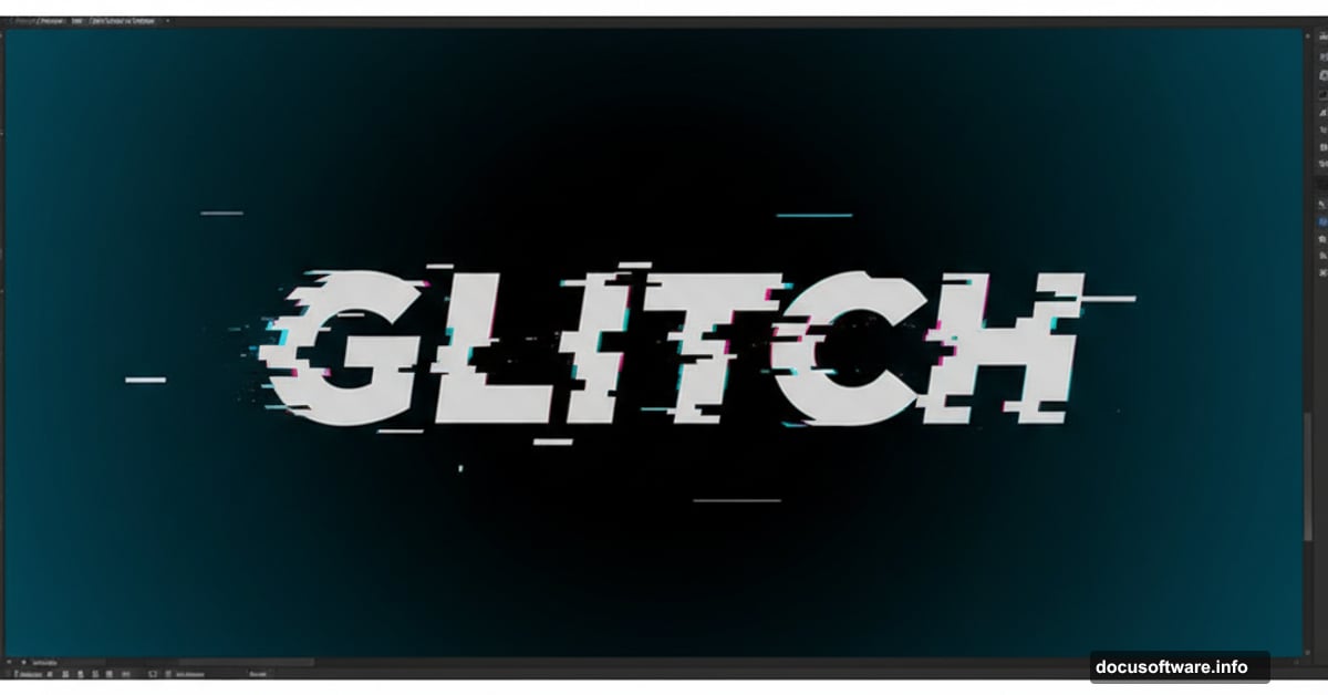 Glitch Text Effect Tutorial for Adobe Illustrator